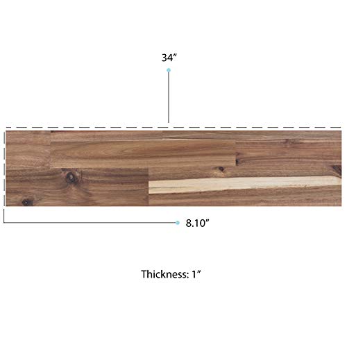 brightmaison Maggio Charcuterie Board & Wood Cutting Board Wall Mountable and Table Top Kitchen Decor Acacia Wood