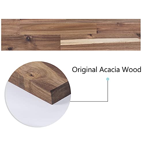 brightmaison Maggio Charcuterie Board & Wood Cutting Board Wall Mountable and Table Top Kitchen Decor Acacia Wood