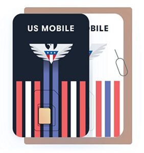 prepaid sim card (us mobile) - custom plans from $4/mo. unlimited plans from $10/mo.