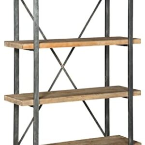 Signature Design by Ashley Forestmin Vintage 4 Tier Wood Bookcase, Light Brown