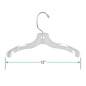 12" Children's Plastic Hangers - Case of 100