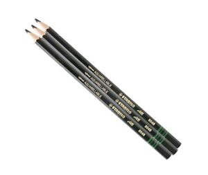 3x stabilo-all pencils, black (black)