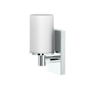 gatco 1700 modern farmhouse single sconce, chrome