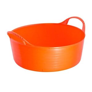 red gorilla mini flexible shallow tubtrug (10.5 pints) (orange)