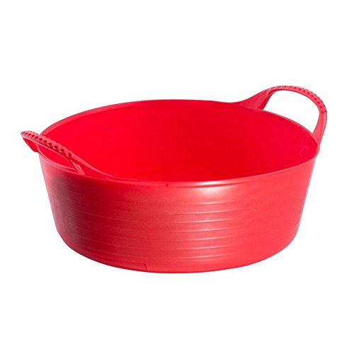 Red Gorilla Mini Flexible Shallow Tubtrug (10.5 pints) (Orange)