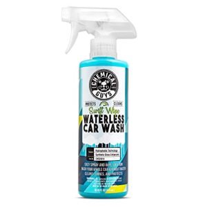 chemical guys cws20916 swift wipe sprayable waterless car wash, easily clean - just spray & wipe, safe for cars, trucks, motorcycles, rvs & more, 16 fl oz