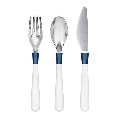 OXO Tot Cutlery Set for Big Kids - Navy