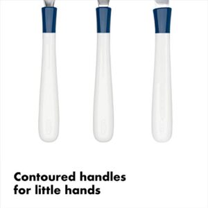 OXO Tot Cutlery Set for Big Kids - Navy