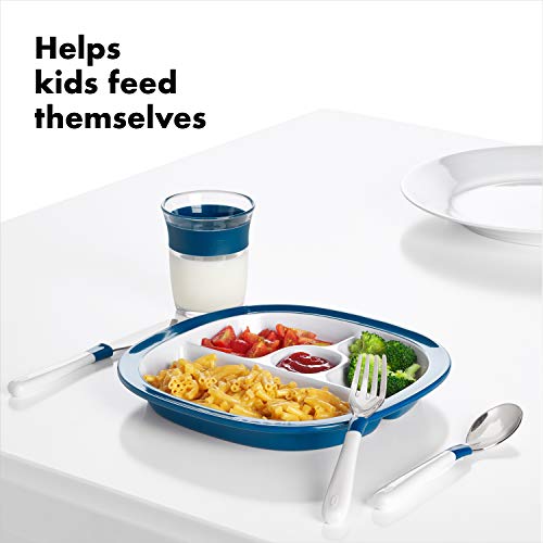 OXO Tot Cutlery Set for Big Kids - Navy