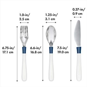 OXO Tot Cutlery Set for Big Kids - Navy