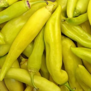 Banana Pepper Seeds for Planting, 100+ Heirloom Seeds Per Packet, (Isla's Garden Seeds), Non GMO Seeds, Other Name: Yellow Wax Pepper/Banana Chilies, Scientific Name: Capsicum annuum