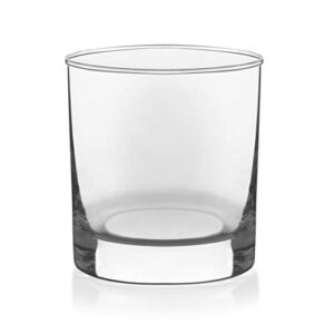 Libbey 917CD Heavy Base Rocks Cocktail Glasses, 11-ounce, Set of 12