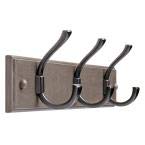 Liberty Ruavista 18 in. Gray and Soft Iron Hook Rack