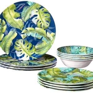 Certified International Tropicana Melamine 12 pc Dinnerware Set