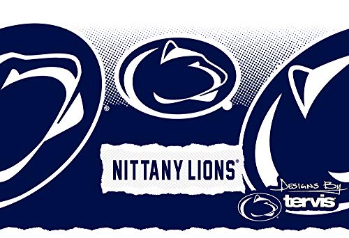 Tervis Triple Walled Penn State University Nittany Lions Insulated Tumbler Cup Keeps Drinks Cold & Hot, 20oz - Stainless Steel, Knockout