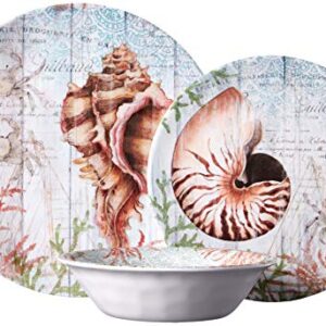 Certified International Sanibel Melamine 12 pc Dinnerware Set