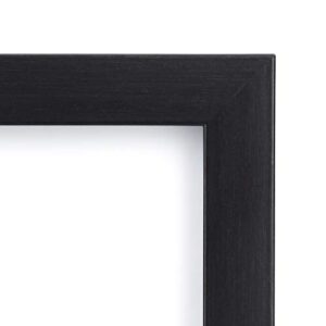 Amazon Basics Rectangular Photo Picture Frame, 8" x 10", Pack of 5, Black