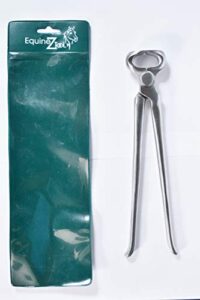 miniature hoof nipper 10" for ponies vanadium steel farrier tool in dull finish