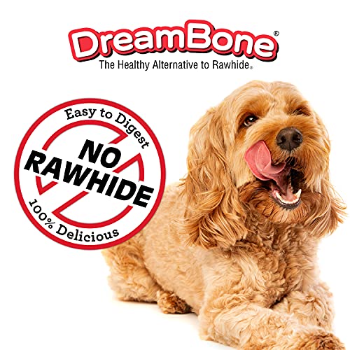 DreamBone Mini Sticks Wrapped With Real Chicken, Rawhide Free Dog Chew Sticks, 15 Count