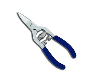 6.25" heavy duty rag quilt snips locking scissors spring action