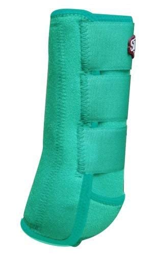 Showman Elite Equine Sport Medicine Boot (Teal, Medium)