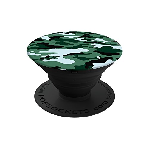 PopSockets Collapsible Grip & Stand for Phone and Tablets - Dark Green Camo