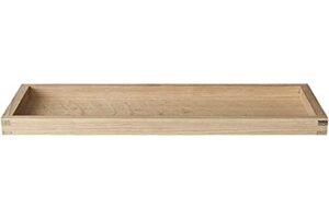 blomus 63798 borda tray, wood, oak