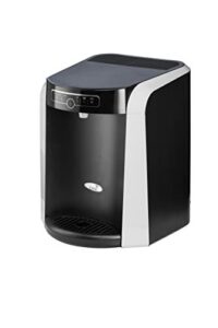 oasis pou1acthsk aquarius countertop plumbed water cooler, dispenses hot, cold & room temp water, black