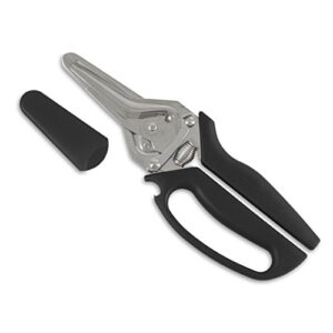 kuhn rikon 20249 3-in-1 snips kitchen shears, 9", black