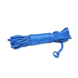 polaris off road synthetic winch rope for 2,500-3,500 lb. winches (with pre-woven loop)