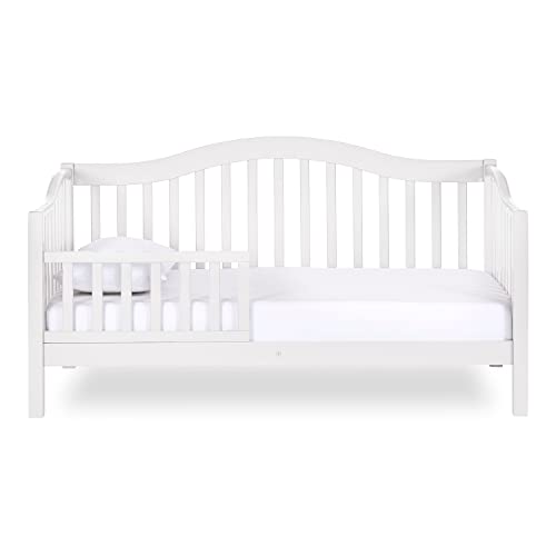 Dream On Me Austin Toddler Day Bed in White, Greenguard Gold Certified 54x30x29 Inch (Pack of 1)