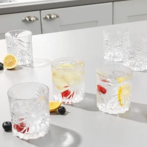 RCR Oasis Crystal Short Whisky Water Tumblers Glasses, 320 ml, Set of 6, 23 x 15.5 x 15.5 cm