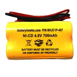 bl93nc487 bl93nc484 baa-48r daa700mah4.8v 4-td-800aa-hp nic0186 e-xp2rbw anic1117 unitech aa500mah simkar 6600012 osa126 lithonia elb-cs05 simkar sled bat elnicd-48-700 4.8v 700mah ni-cd battery