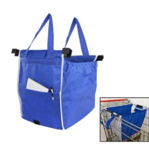 Grab'N Go Reusable Shopping Bags (2) with Cart Clips