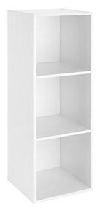 whitmor 3 cube organizer, white