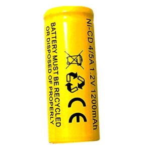 lithonia les eln lres eln lithonia elb1201n elb-1210n elb-1201n sanyo kr-1200aul kr1100ae kr-1500aul 1.2v 1200mah ni-cd battery replacment for exit sign emergency light