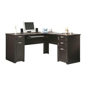 realspace® magellan 59"w l-shape corner desk, espresso