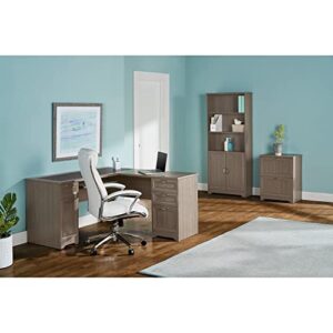 Realspace® Magellan 59"W L-Shape Corner Desk, Gray