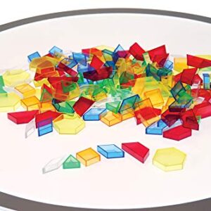 TickiT 9247 Translucent Hollow Pattern Blocks (Pack of 180)