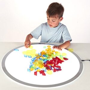 TickiT 9247 Translucent Hollow Pattern Blocks (Pack of 180)