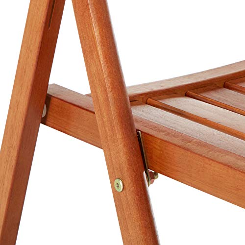 Winsome Robin 4-PC Folding Set Teak Chair