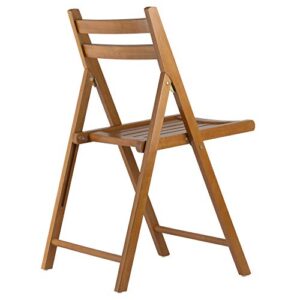 Winsome Robin 4-PC Folding Set Teak Chair