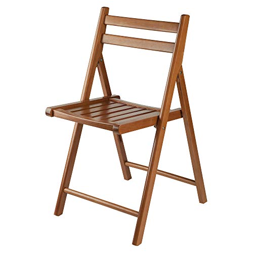 Winsome Robin 4-PC Folding Set Teak Chair