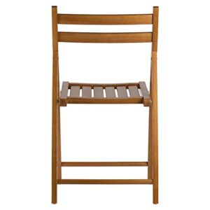 Winsome Robin 4-PC Folding Set Teak Chair