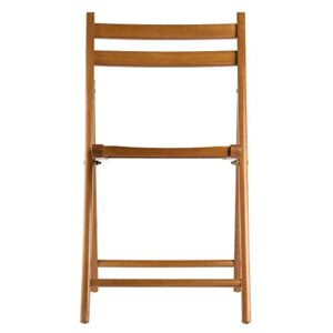 Winsome Robin 4-PC Folding Set Teak Chair