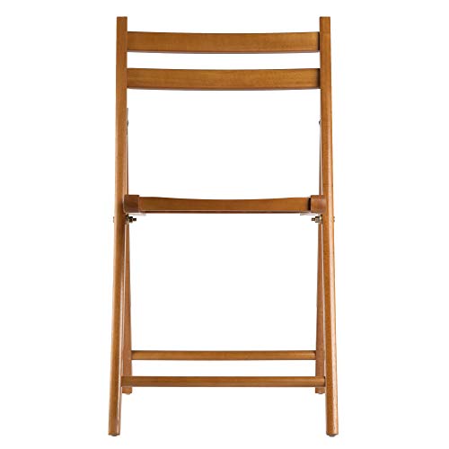 Winsome Robin 4-PC Folding Set Teak Chair