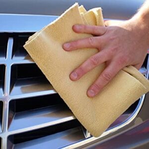 A&H Branded Products Tuff Scrub Micro Magic The Ultimate Towel, Premium Cleaning Cloth Ideal for Auto, Home, Car, Windows, High Absorbent, Lint-Free, Streak-Free, 15" X 24", (2 Towels)