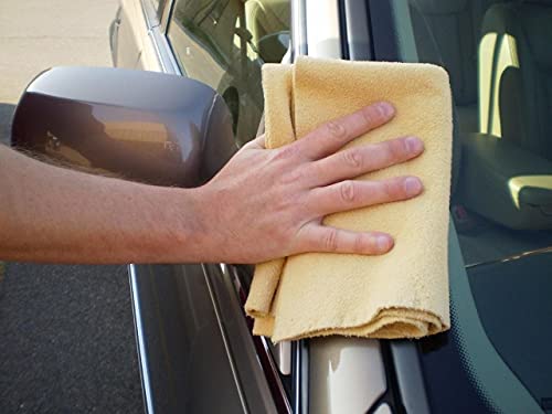 A&H Branded Products Tuff Scrub Micro Magic The Ultimate Towel, Premium Cleaning Cloth Ideal for Auto, Home, Car, Windows, High Absorbent, Lint-Free, Streak-Free, 15" X 24", (2 Towels)