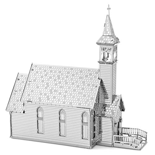 Fascinations Metal Earth Old Country Church 3D Metal Model Kit