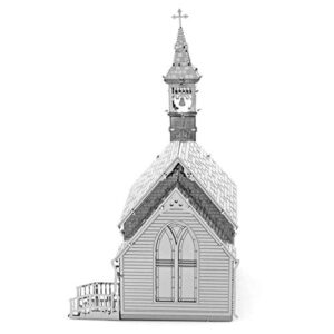 Fascinations Metal Earth Old Country Church 3D Metal Model Kit